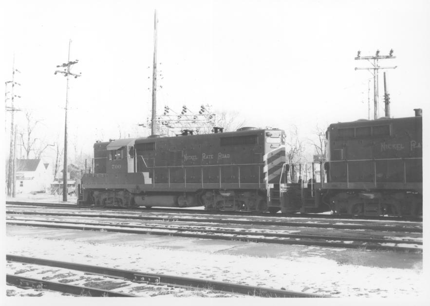 NKP GP18 700 Bellevue 1-3-65 | The Nickel Plate Archive
