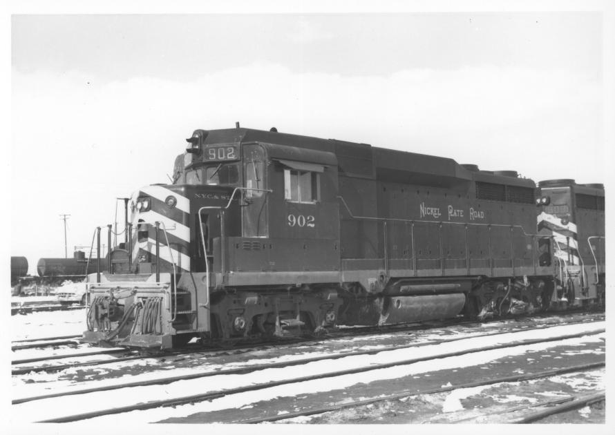 NKP GP30 902 Bellevue OH 2-19-1965 HAM | The Nickel Plate Archive