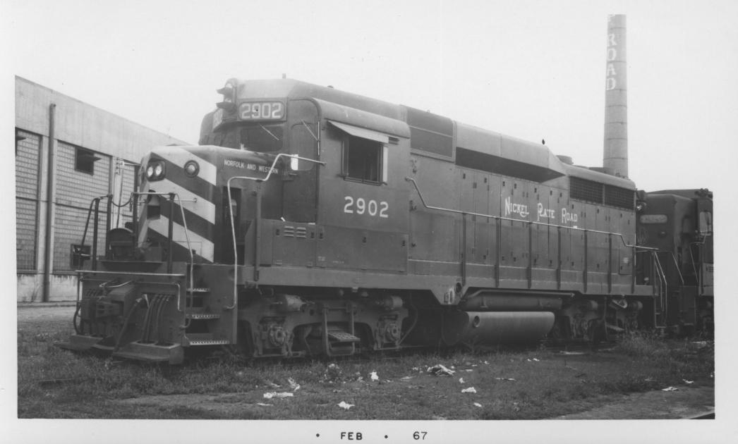 NKP GP30 902 Bellevue OH 7-24-1966 ABJ | The Nickel Plate Archive