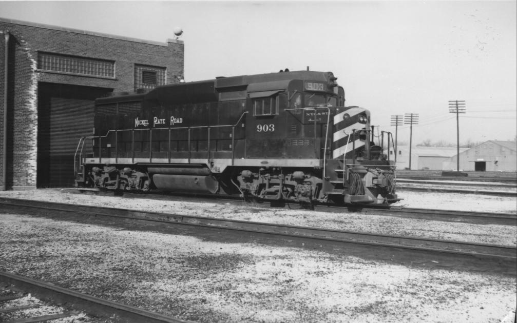 NKP GP30 903 East Wayne IN 2-15-1965 | The Nickel Plate Archive