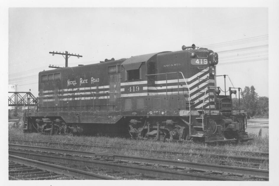 NKP GP7 419 Fremont OH 9-6-1964 HAM | The Nickel Plate Archive