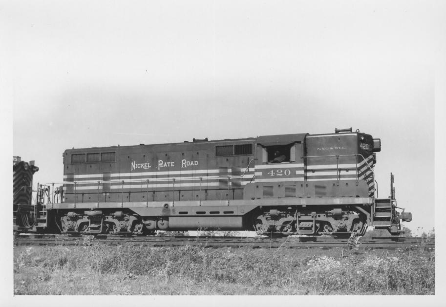 NKP GP7 420 Muncie IN 10-7-1961 PWP | The Nickel Plate Archive