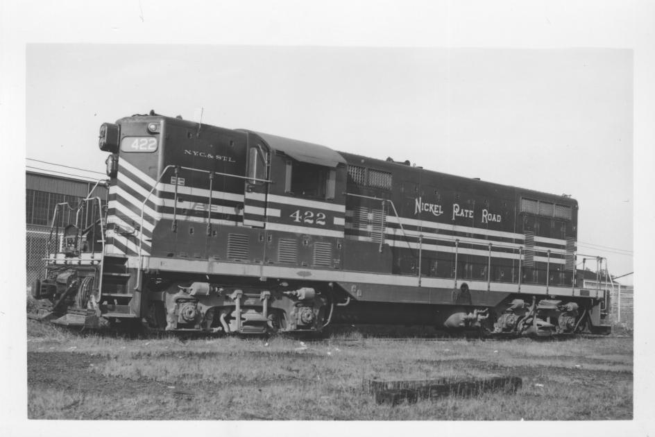 NKP GP7 422 Zanesville OH 1964 PBD | The Nickel Plate Archive