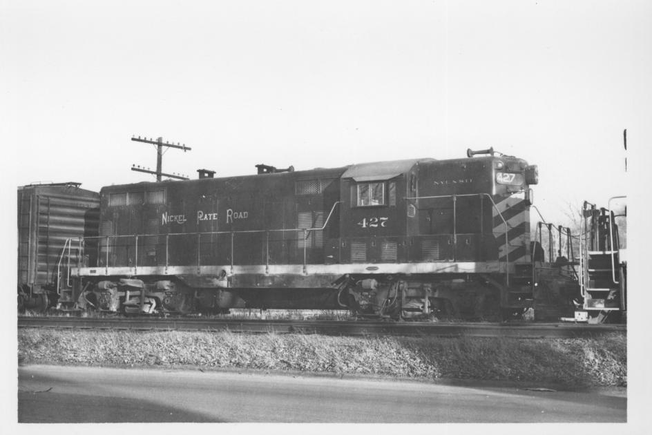 NKP GP7 427 Fremont OH 3-13-1964 HAM | The Nickel Plate Archive