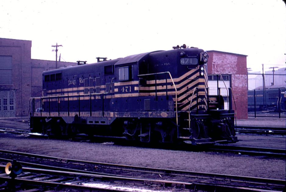 NKP GP9 471 unknown location & date | The Nickel Plate Archive