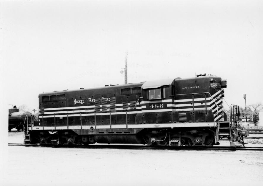 NKP GP9 486 Muncie IN 5-14-1961 | The Nickel Plate Archive