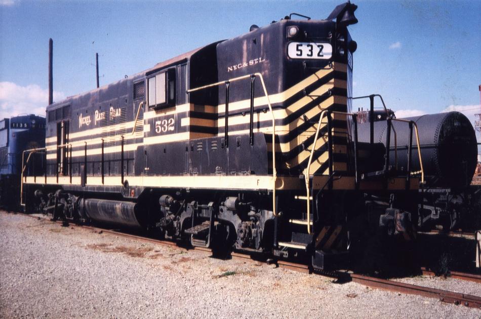 NKP GP9 532 Roanoke VA | The Nickel Plate Archive