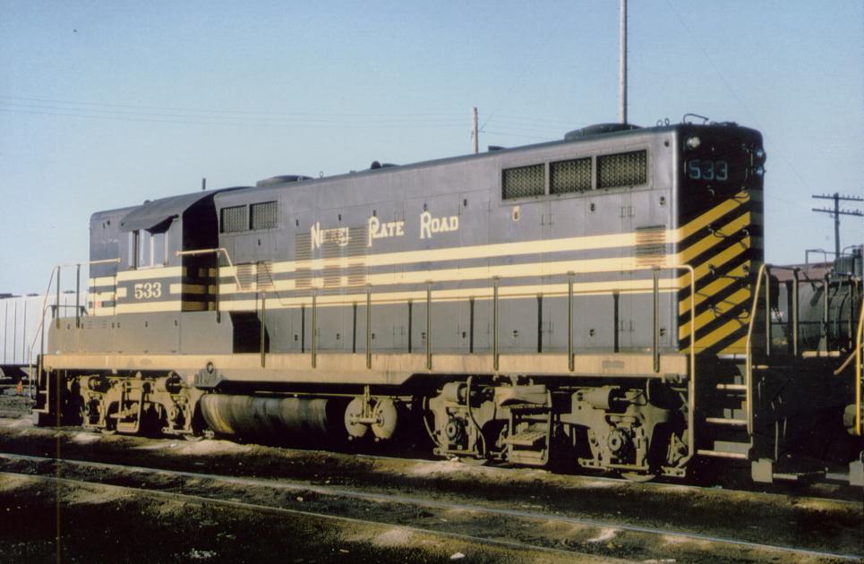 NKP GP9 533 Frankfort IN 1964 DOD | The Nickel Plate Archive