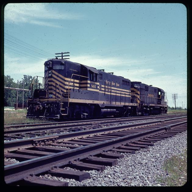 NKP GP9 801 and RS36 873 | The Nickel Plate Archive