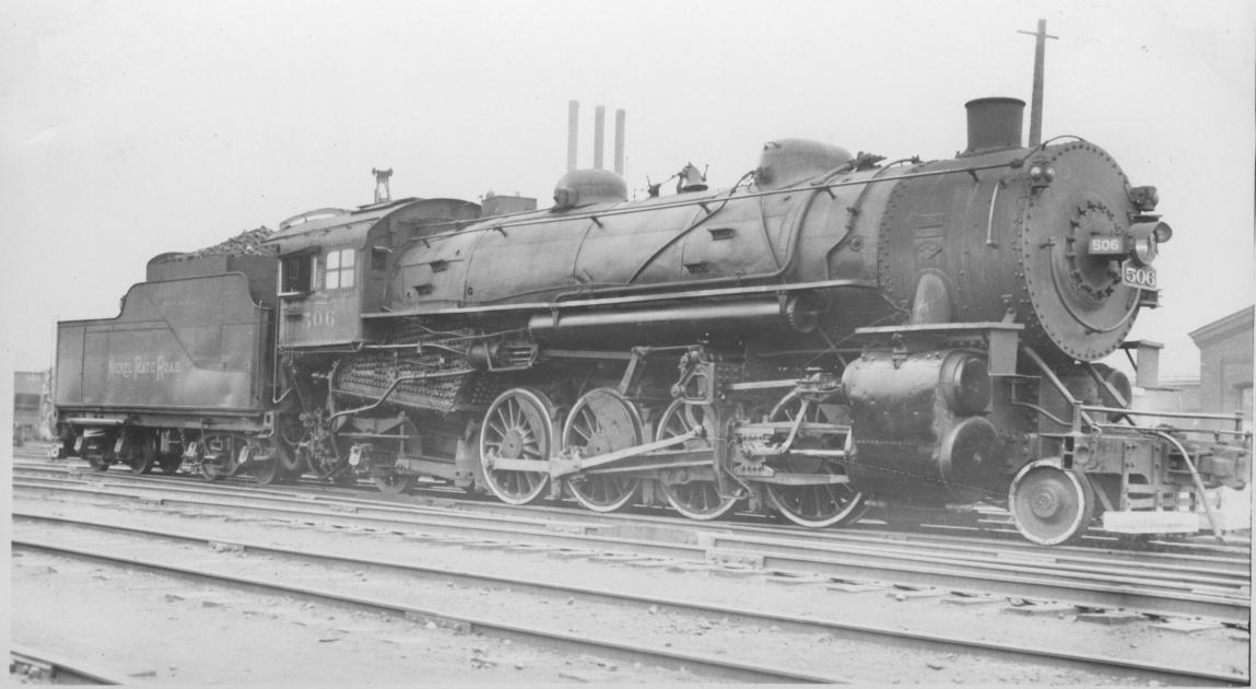 NKP H-5a 506 Chicago IL 3-19-1938 | The Nickel Plate Archive