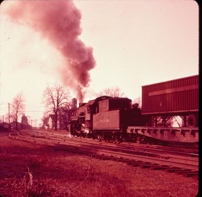 NKP H-5a 954 Bellevue OH 1957 | The Nickel Plate Archive