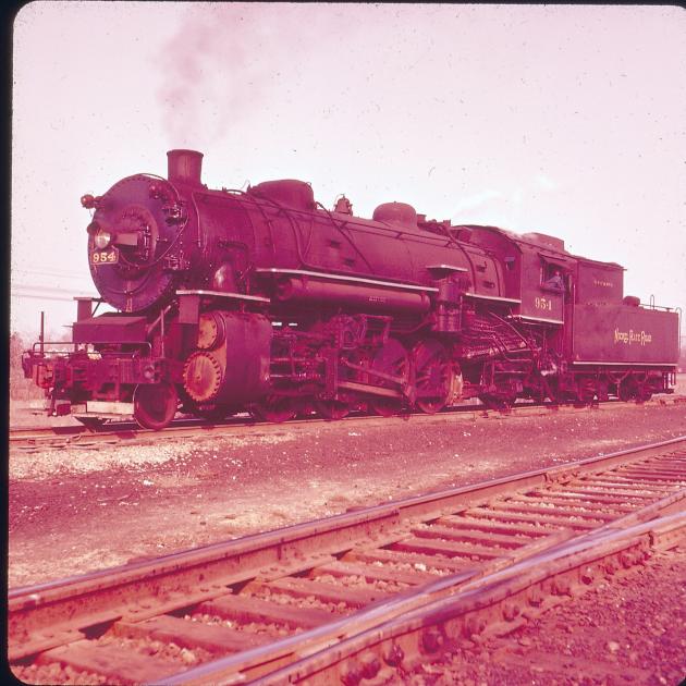 NKP H-5a 954 Bellevue OH 4-58 | The Nickel Plate Archive