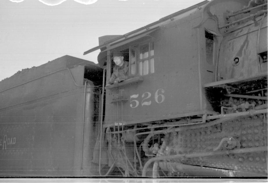 NKP H-5b 525 Engineer in Window WST | The Nickel Plate Archive