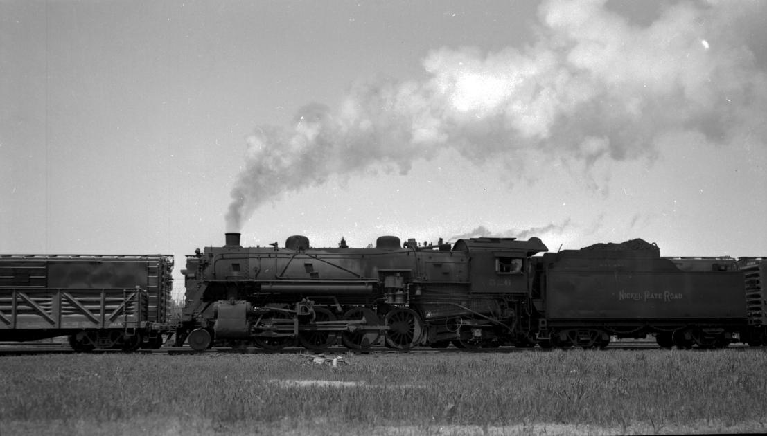 NKP H-5b 526 IMC Dist Left side view WST | The Nickel Plate Archive