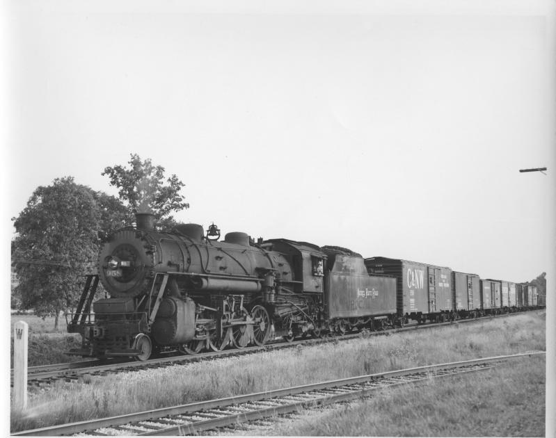 NKP H-5b 958 Left front view with train | The Nickel Plate Archive