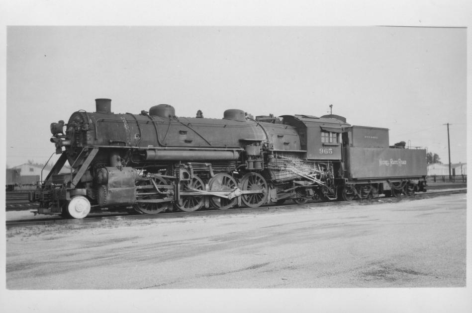 NKP H-5b 965 New Haven IN 10-26-1959 | The Nickel Plate Archive
