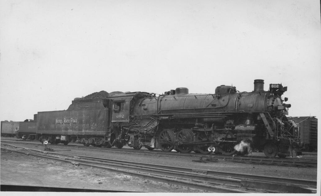 NKP H-6a 602 Frankfort IN 5-20-1950 | The Nickel Plate Archive