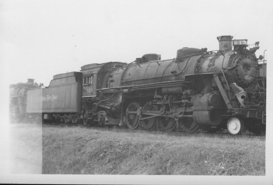 NKP H-6b 613 Frankfort IH wrecked | The Nickel Plate Archive