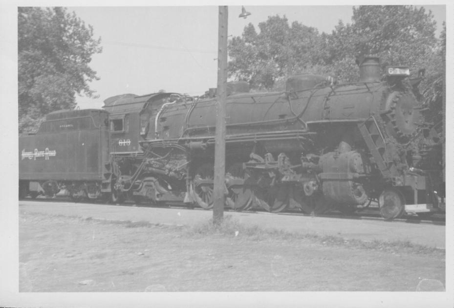 NKP H-6b 613 Frankfort IN retired | The Nickel Plate Archive