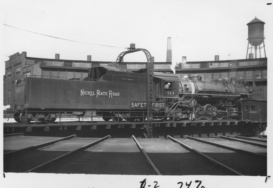 NKP H-6b 614 Frankfort IN 10-7-1949 | The Nickel Plate Archive