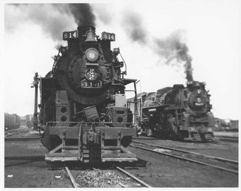 NKP H-6b 614 Frankfort IN 1952 | The Nickel Plate Archive