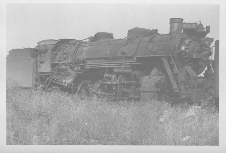 NKP H-6b 614 Frankfort IN retired | The Nickel Plate Archive