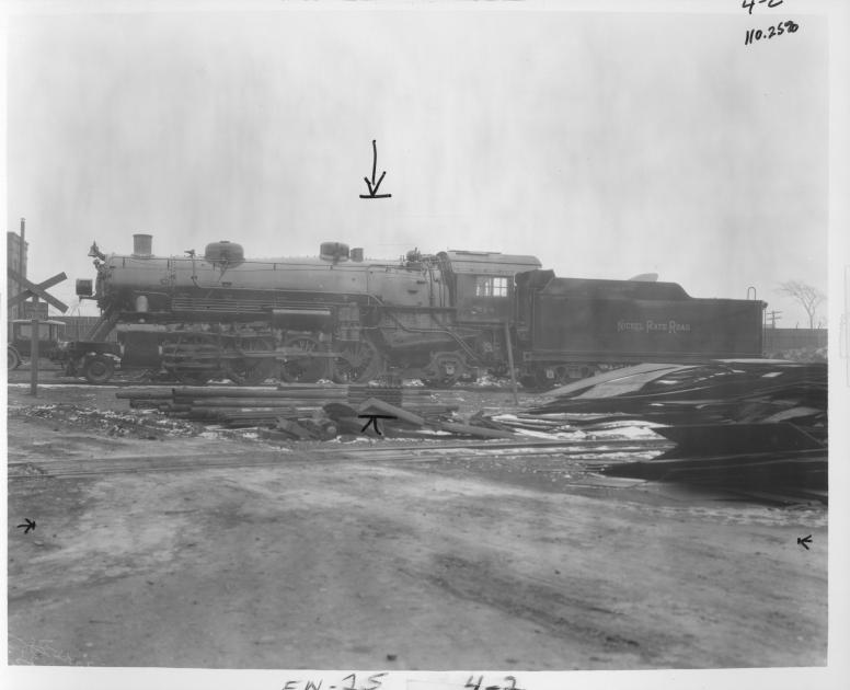 NKP H-6b 614 Left side view 1920 P.E.Percy | The Nickel Plate Archive