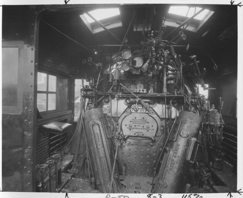 NKP H-6b Interior View 1920 P.E.Percy | The Nickel Plate Archive