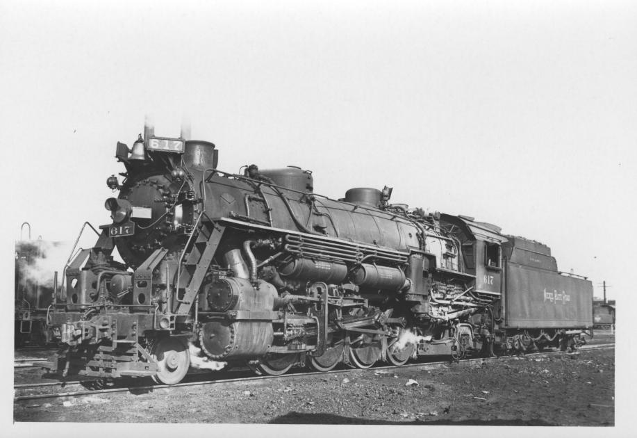 NKP H-6d 617 Peoria IL 12-11-1947 | The Nickel Plate Archive