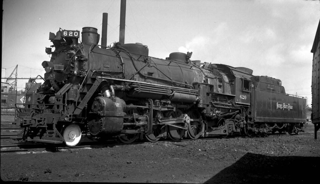 NKP H-6d 620 Peoria IL 3-26-1949 | The Nickel Plate Archive