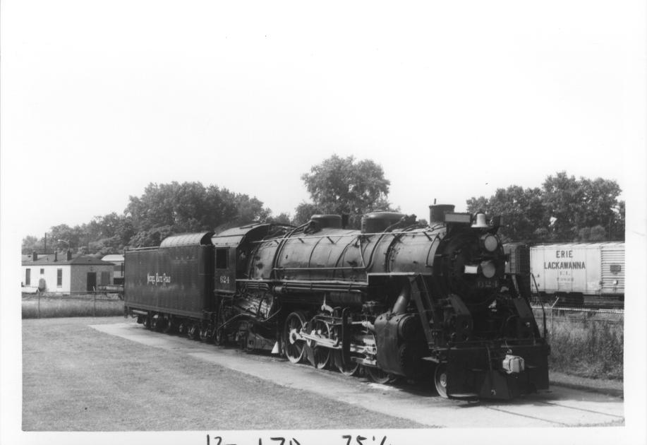 NKP H-6d 624 Hammond IN 8-5-1966 | The Nickel Plate Archive