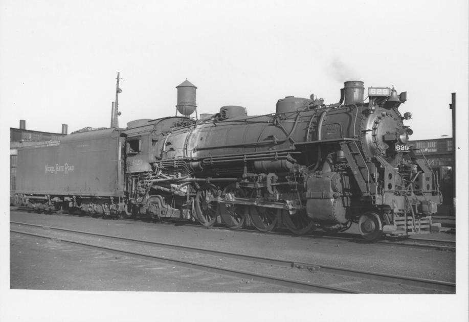 NKP H-6d 629 Frankfort IN 5-24-1949 | The Nickel Plate Archive