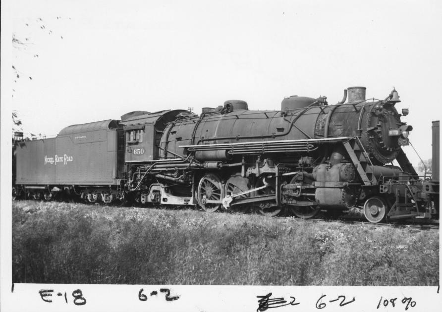NKP H-6e 650 Frankfort IN 10-7-1949 | The Nickel Plate Archive