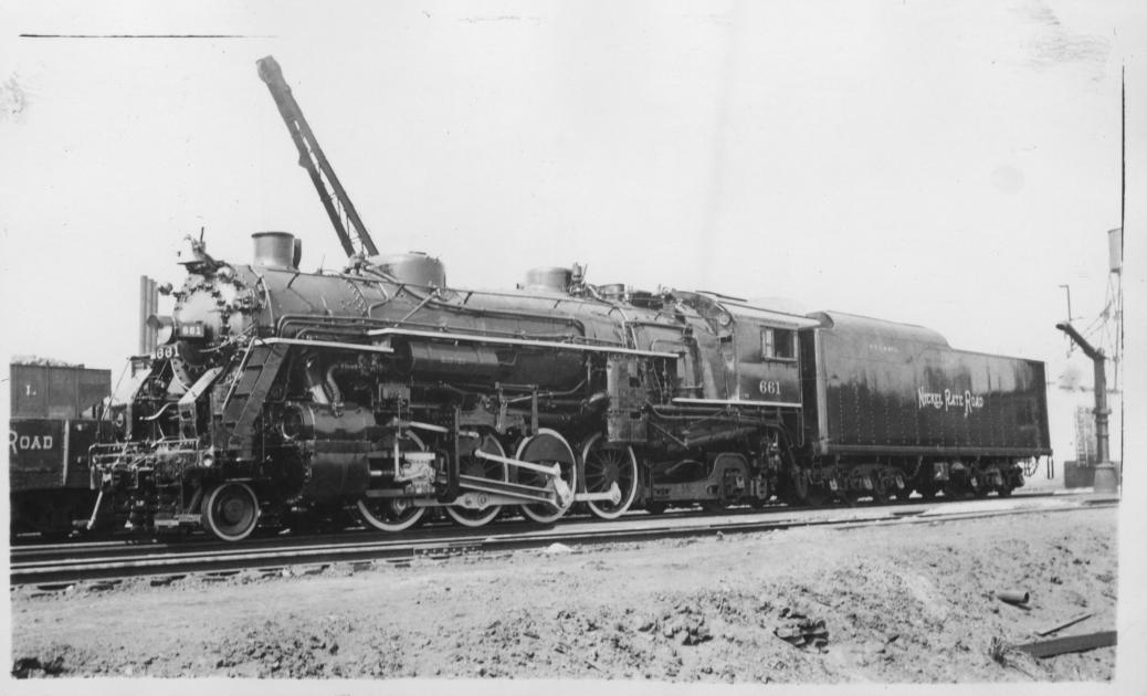 NKP H-6e 661 Chicago IL 6-19-1940 | The Nickel Plate Archive
