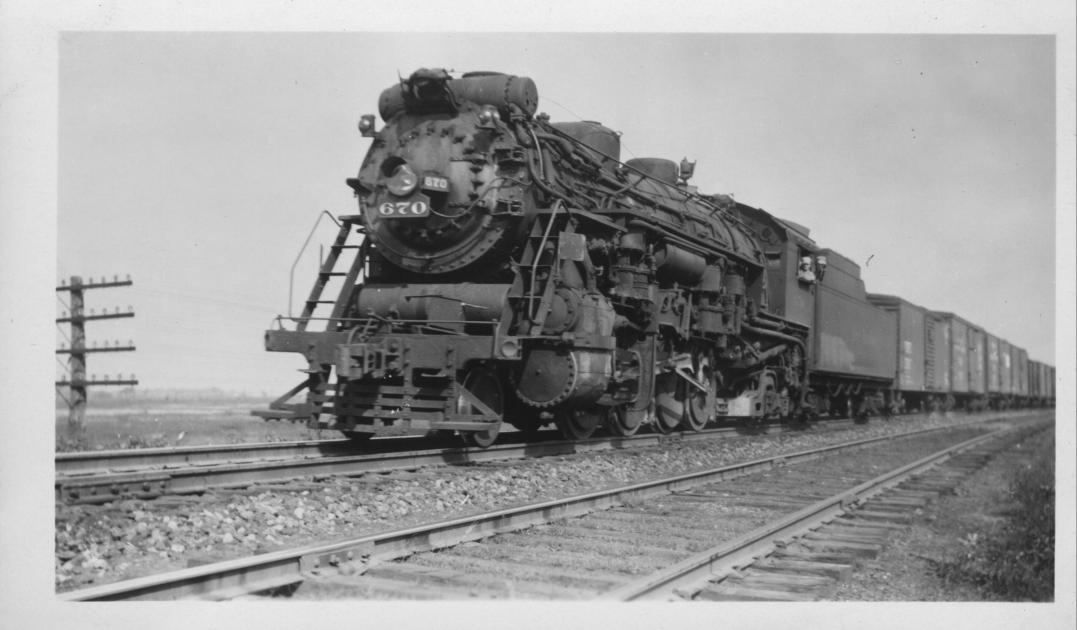 NKP H-6f 670 NKP District 1940's Webb | The Nickel Plate Archive
