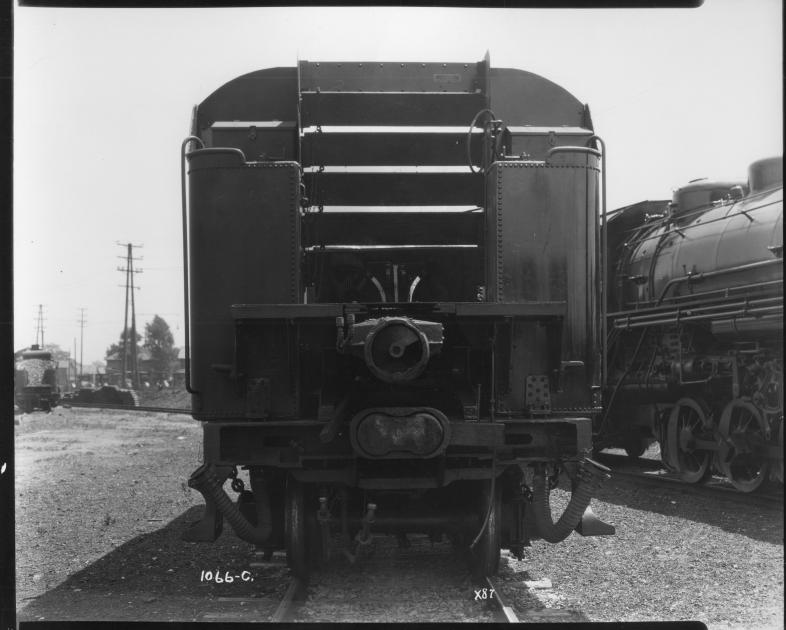 NKP H-6f Tender Front view Henry Koch | The Nickel Plate Archive