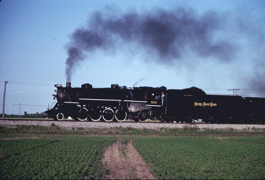 NKP H-6o 587 Temperance MI 6-26-93 (1) | The Nickel Plate Archive