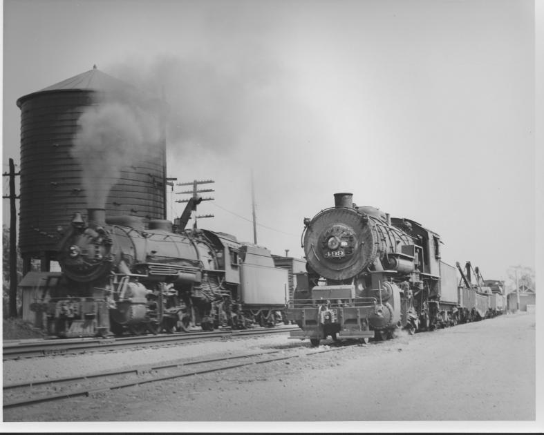 NKP H-6o 593 Rocky River OH 1940's | The Nickel Plate Archive
