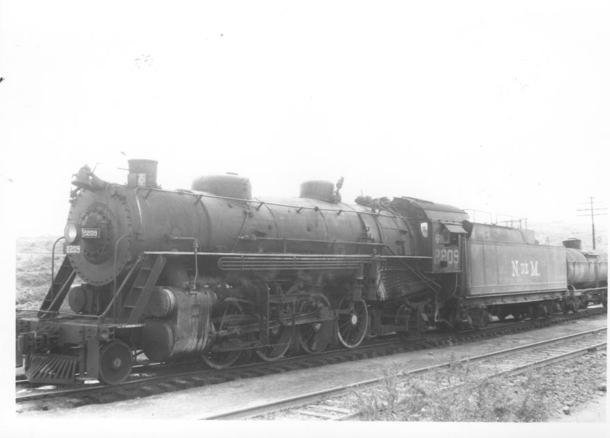 NKP H-6o NDeM 2209 ex-588 Mexico | The Nickel Plate Archive
