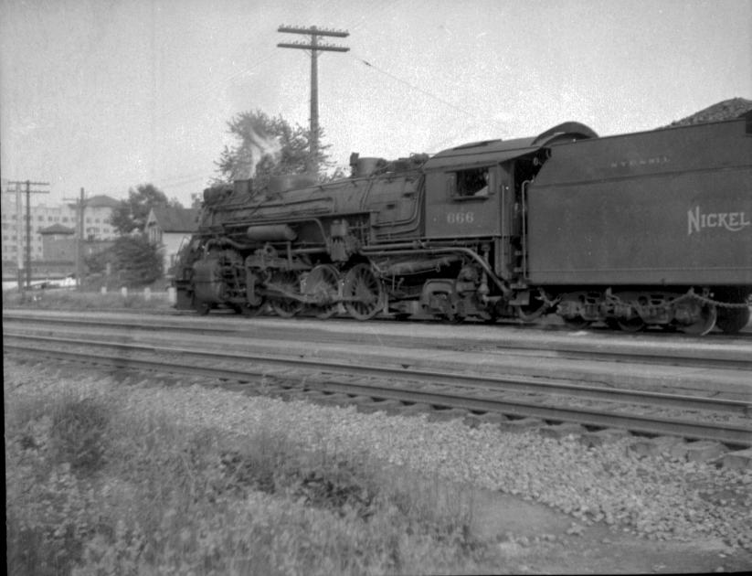 NKP H6f 666 Left side view DUB | The Nickel Plate Archive