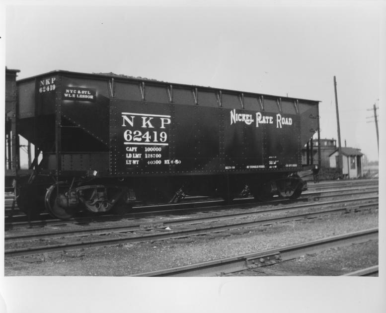 NKP Hopper 62419 Brewster OH 6-1950 | The Nickel Plate Archive