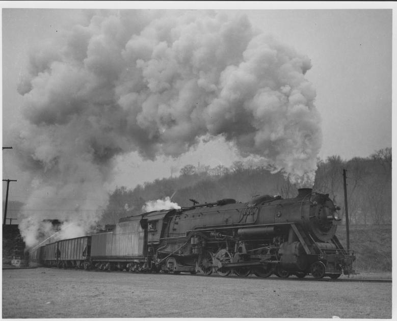 NKP J-1 6805 Warrenton OH 2-1950 | The Nickel Plate Archive