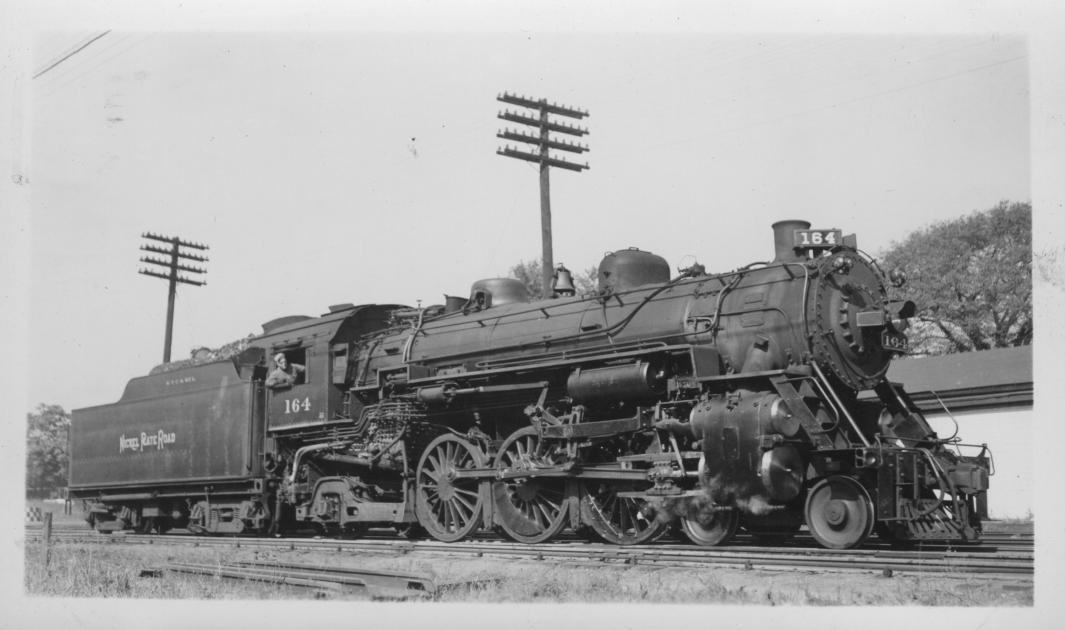 NKP K-1b 164 Conneaut OH 10-7-1946 | The Nickel Plate Archive