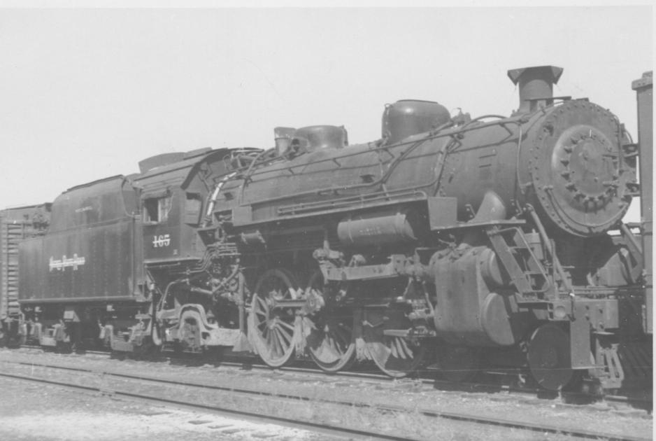 NKP K-1b 165 Frankfort IN retired | The Nickel Plate Archive