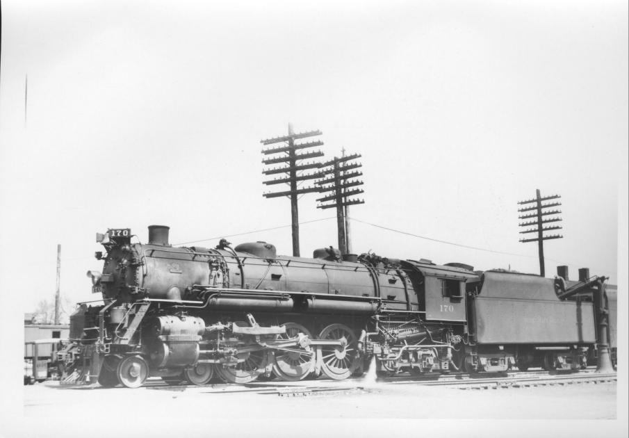 NKP L-1a 170 Bellevue OH 1940's | The Nickel Plate Archive