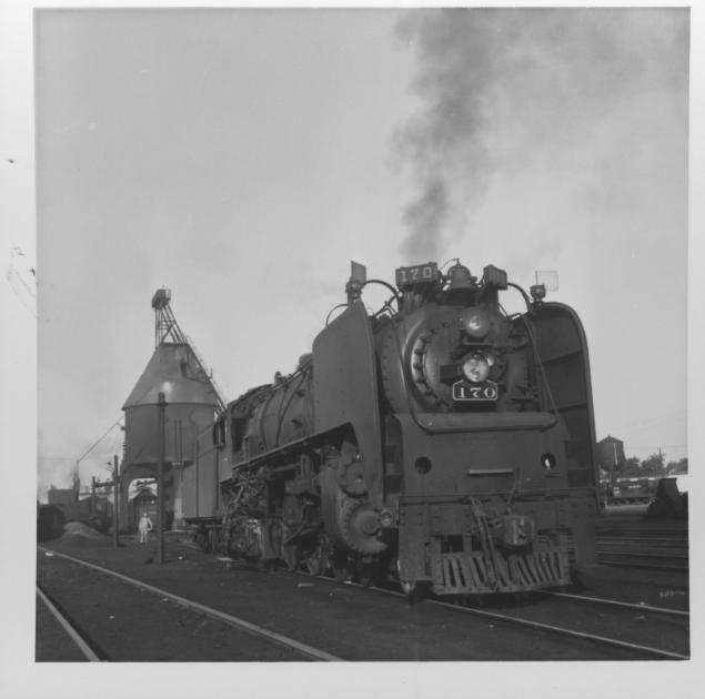 NKP L-1a 170 Bellevue OH 1950's | The Nickel Plate Archive