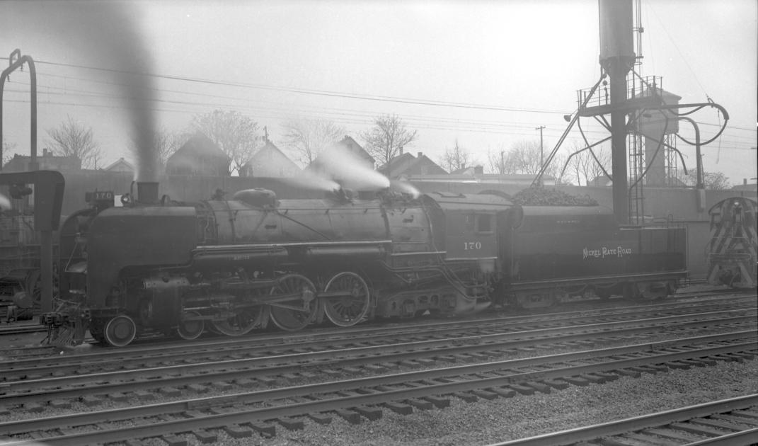 NKP L-1a 170 Bellevue OH 2-9-1957 GAR | The Nickel Plate Archive