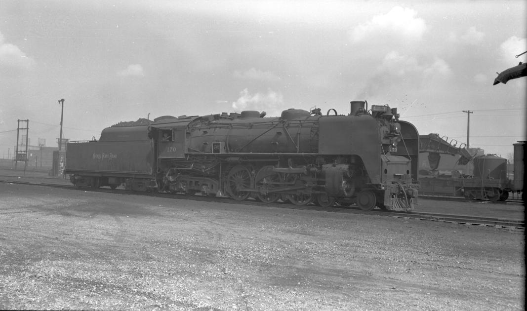 NKP L-1a 170 Bellevue OH March 57 | The Nickel Plate Archive