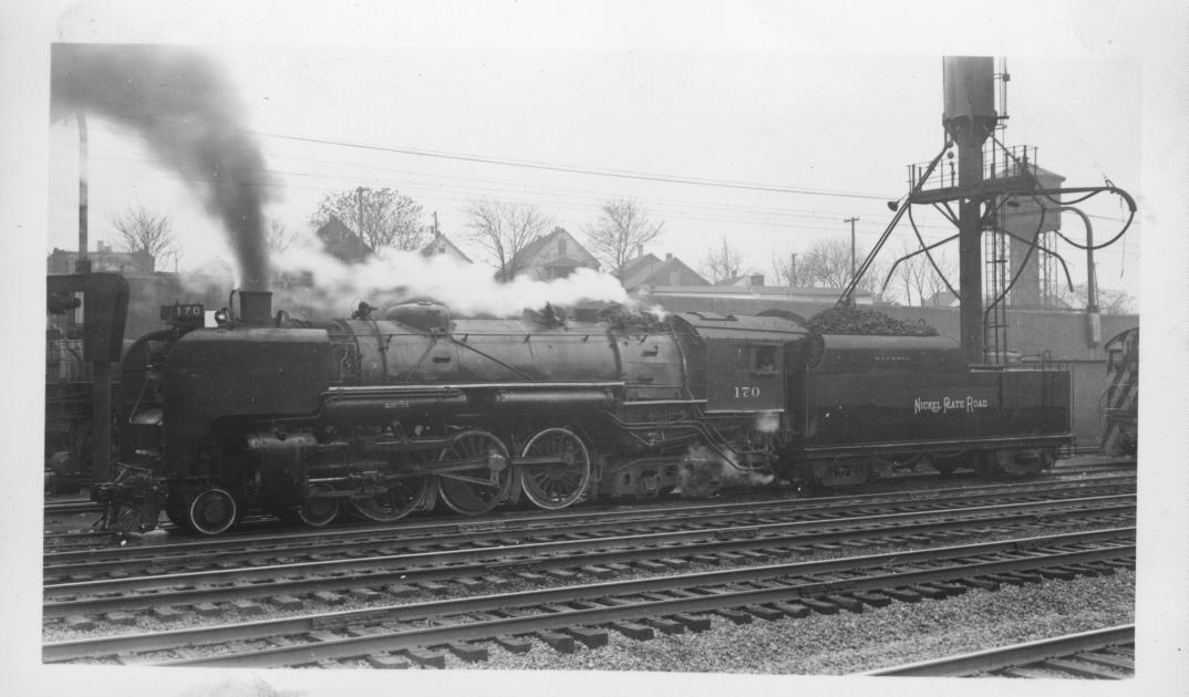 NKP L-1a 170 Cleveland OH 2-2-1957 | The Nickel Plate Archive