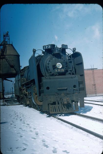 NKP L-1a 173 Chicago IL 2-18-1956 | The Nickel Plate Archive